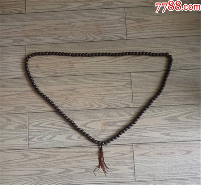 木制佛珠一串112颗 价格 360元 se86487417 其他木手串 佛珠 零售 7788收藏 收藏热线