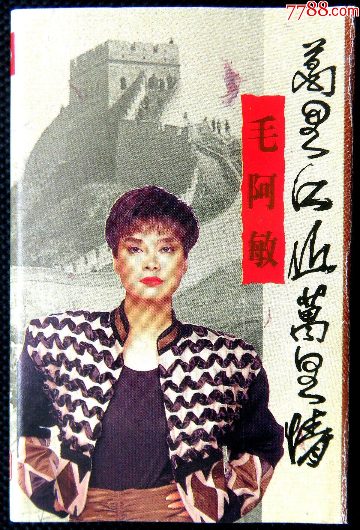 绝版经典珍藏卡带毛阿敏万里江山万里情中新合作版磁带 价格 30元 se97356160 磁带 卡带 零售 7788收藏 收藏热线