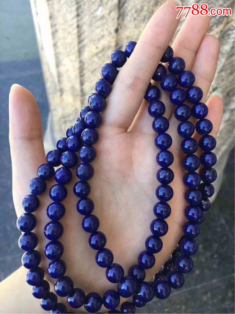 青金石手链-价格:990元-se54200607-玛瑙/宝石手串-零售-7788收藏__收藏热线
