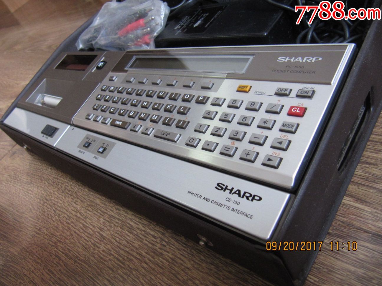 夏普PC-1500第一台笔记本电脑-价格:550.0000元-se54677084-笔记本电脑-零售-7788收藏__收藏热线