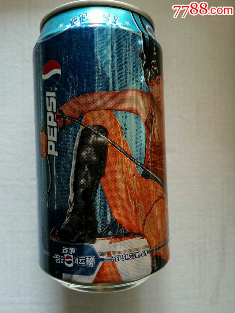 百事可乐，2006年百事音乐风云榜，谢霆锋_罐头/食品标_金纸玉叶【7788收藏__收藏热线】