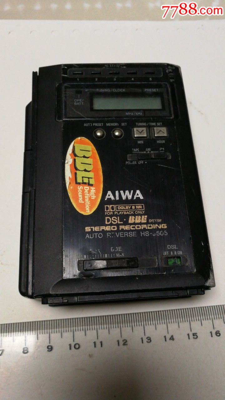 爱华HS-J505随身听-价格:160元-se58542880-随身听/mp3-零售-7788收藏__收藏热线