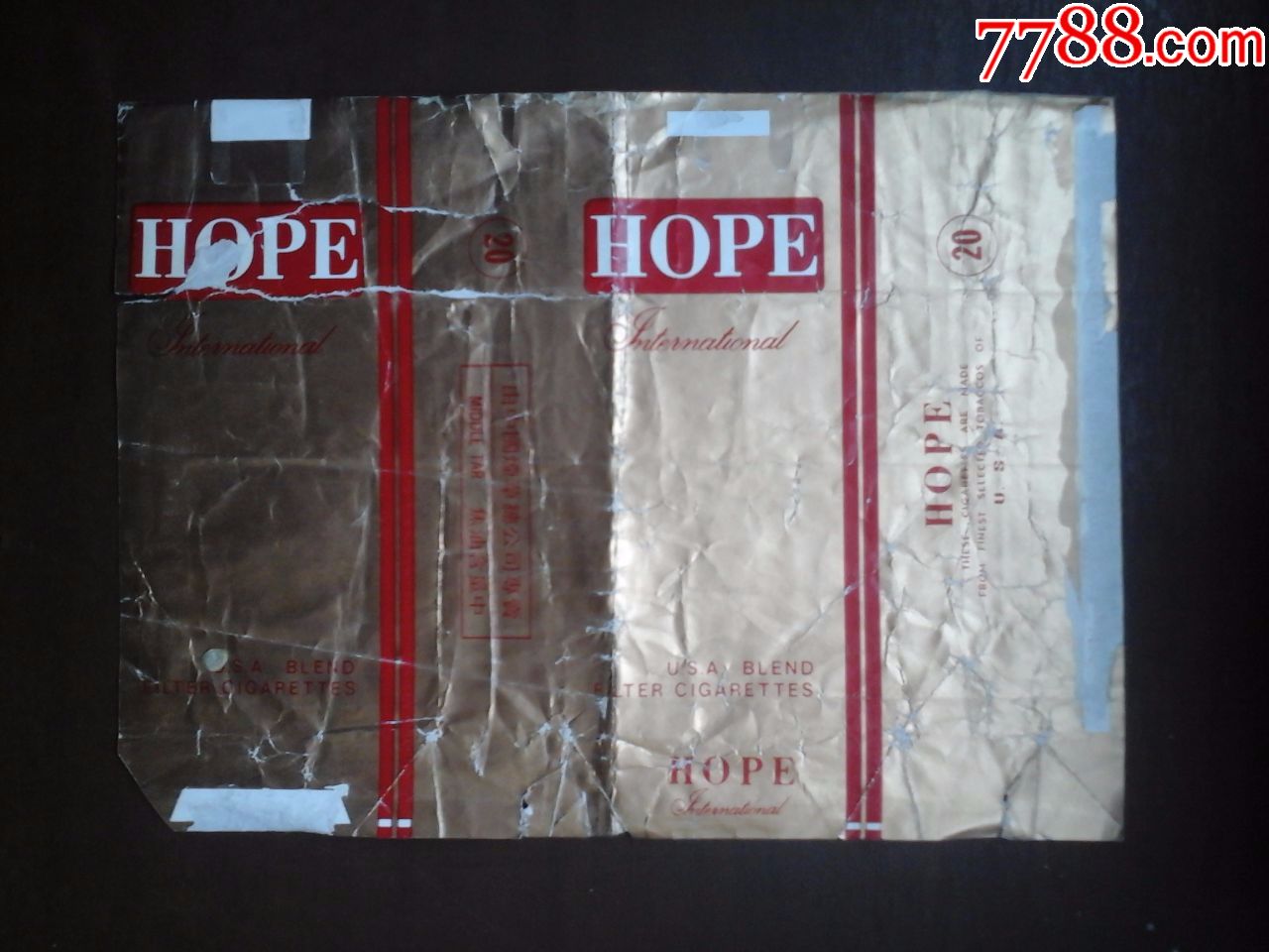 HOPE----希望-价格:3元-se58816229-烟标/烟盒-零售-7788收藏__收藏热线