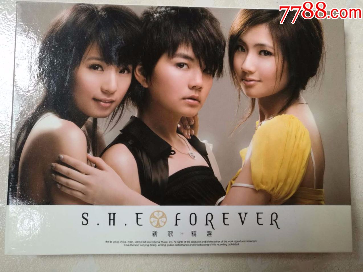SHE,S.H.E-FOREVER新歌+精選(台湾原版CD+DVD）~首_音乐CD_清苇怀旧经典老歌【7788收藏__收藏热线】