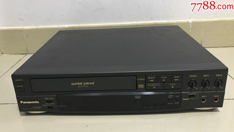 老式盒带录像机故障机松下NV-SD50怀旧摆设_录像机/影碟机_杂项收藏屋【7788收藏__收藏热线】