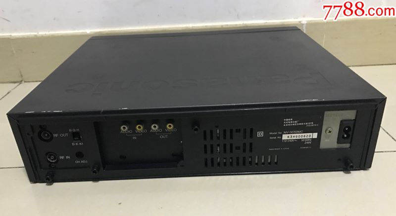 老式盒带录像机故障机松下NV-SD50怀旧摆设-录像机/影碟机-7788收藏__收藏热线