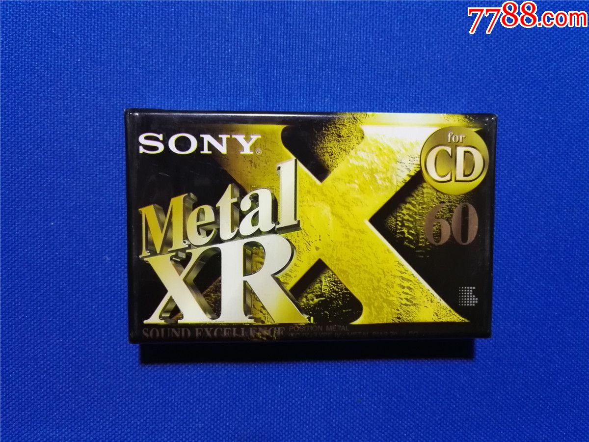 SONY_METAL_XR-索尼金属空白磁带－意大利产－全新不拆（磁带18－3）-价格:120元-se65714700-磁带/卡带-零售 ...