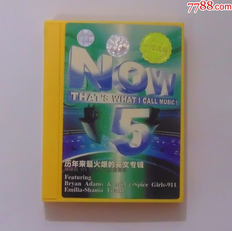 NOW5【历年来最火爆的英文专辑】-价格:30元-se66472609-磁带/卡带-零售-7788收藏__收藏热线