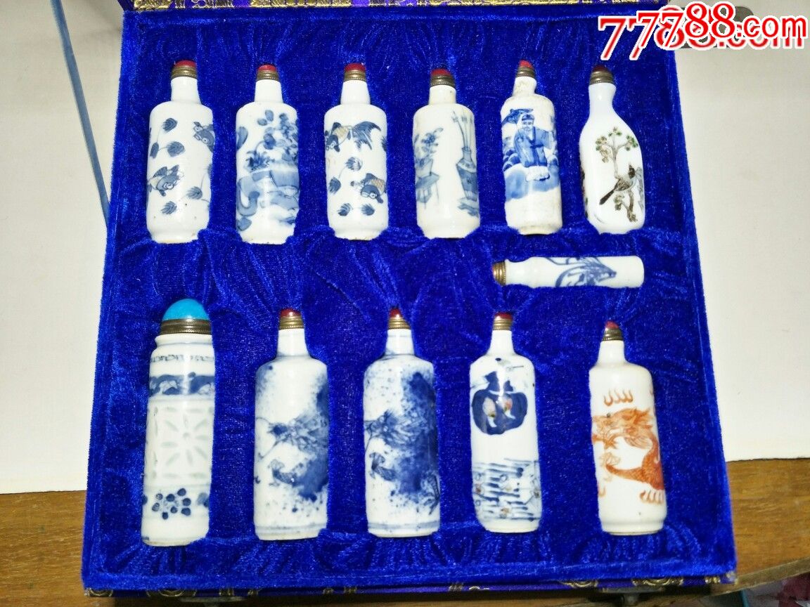 鼻烟壶(议价)_青花瓷_古月文化【7788收藏__收藏热线】