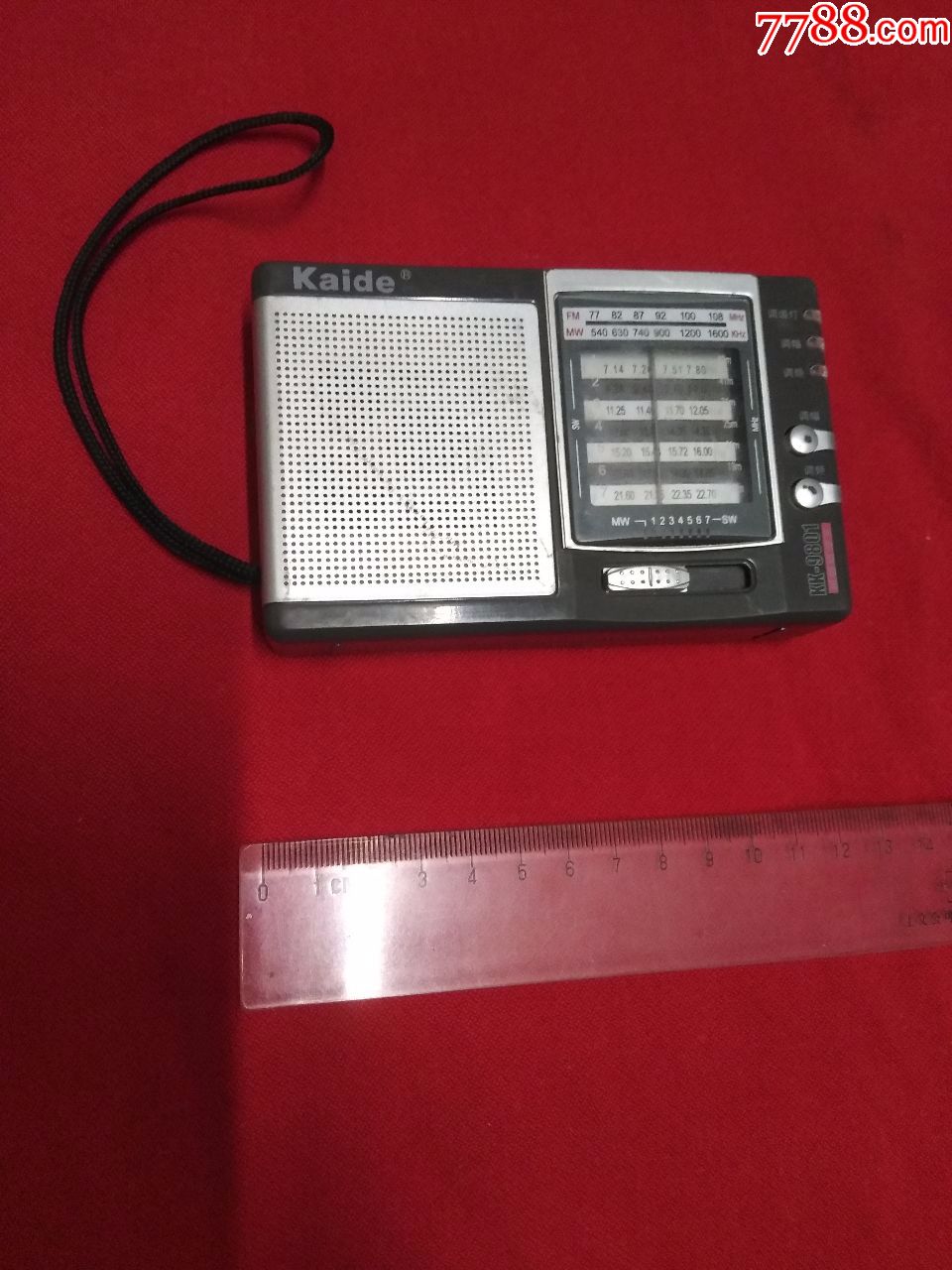 kaide凯德9801超级短波王袖珍收音机-价格:38元-se67940228-收音机-零售-7788收藏__收藏热线