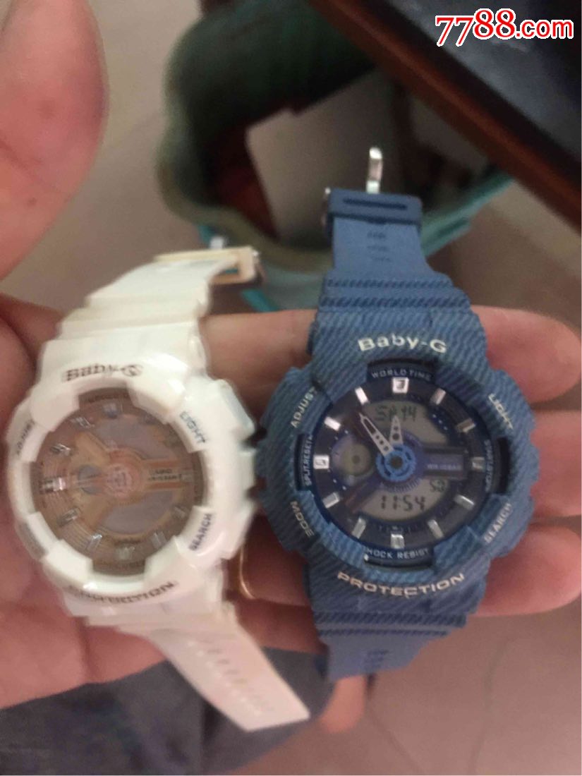 卡西欧，两个一枪打_手表/腕表_共赢二手表卖【7788收藏__收藏热线】