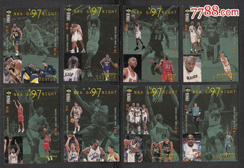 NBA球星卡（9张）-价格:12元-se68452996-篮球球星卡-零售-7788收藏__收藏热线