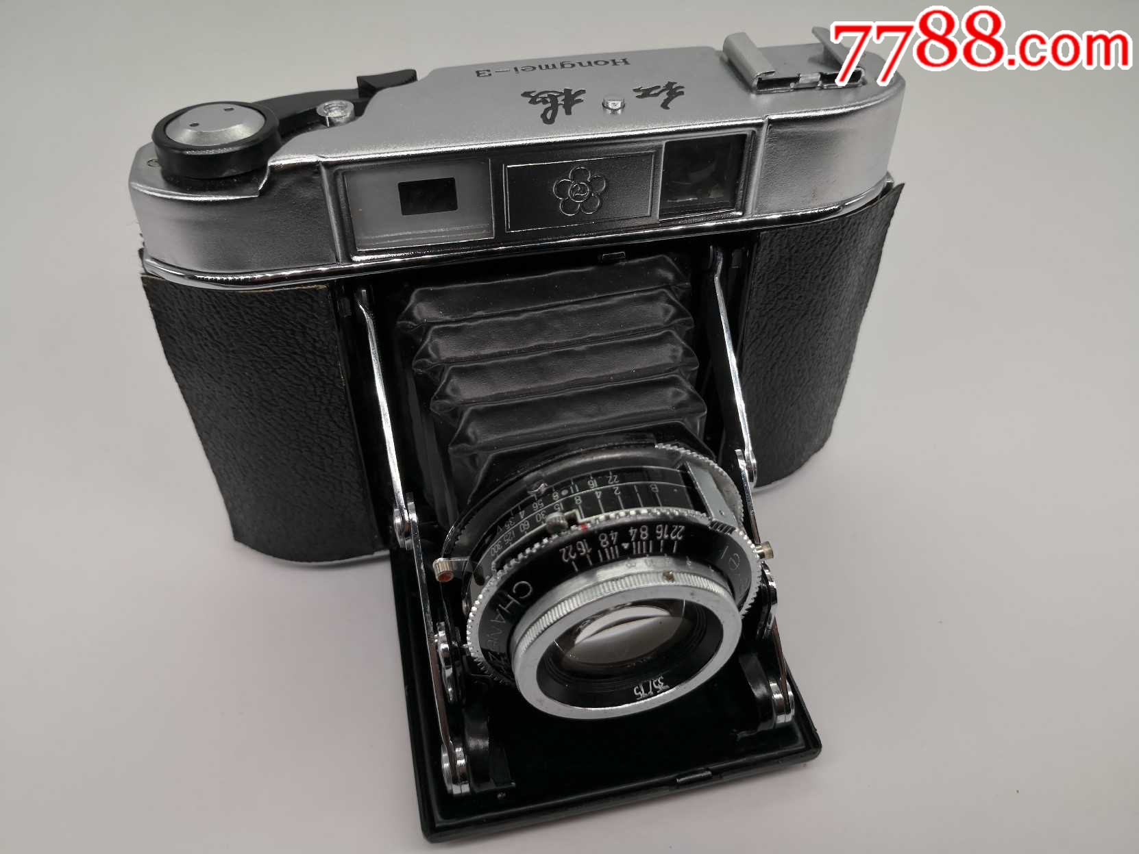 红梅-3/Hongmei-3型折叠式照相机带测距联动-价格:3600.0000元-se69904613-单反相机-零售-7788收藏__收藏热线