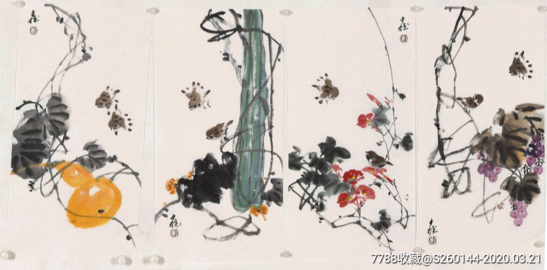 郑少雄68*136cm-价格:1500元-se71804183-花鸟国画原作-零售-7788收藏__收藏热线