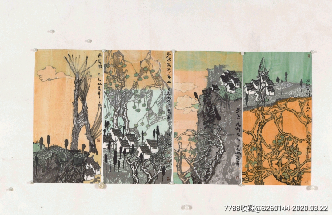 金惠华68*136cm-价格:1200元-se71823549-花鸟国画原作-零售-7788收藏__收藏热线