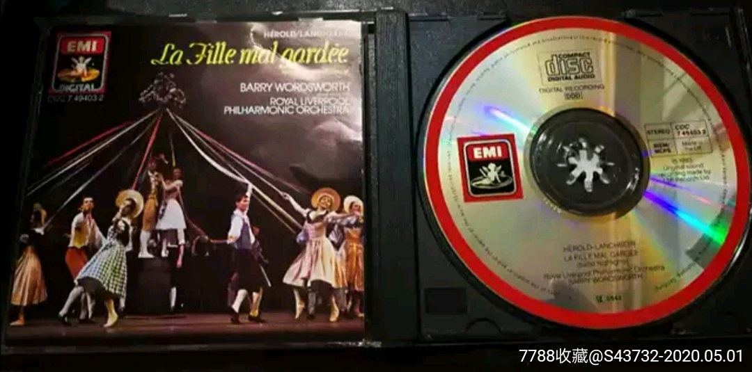 英首版EMI沃兹沃斯_兰奇贝里/女大不中留_奶妈_园丁的女儿-价格:680元-se72733922-音乐CD-零售-7788收藏__收藏热线