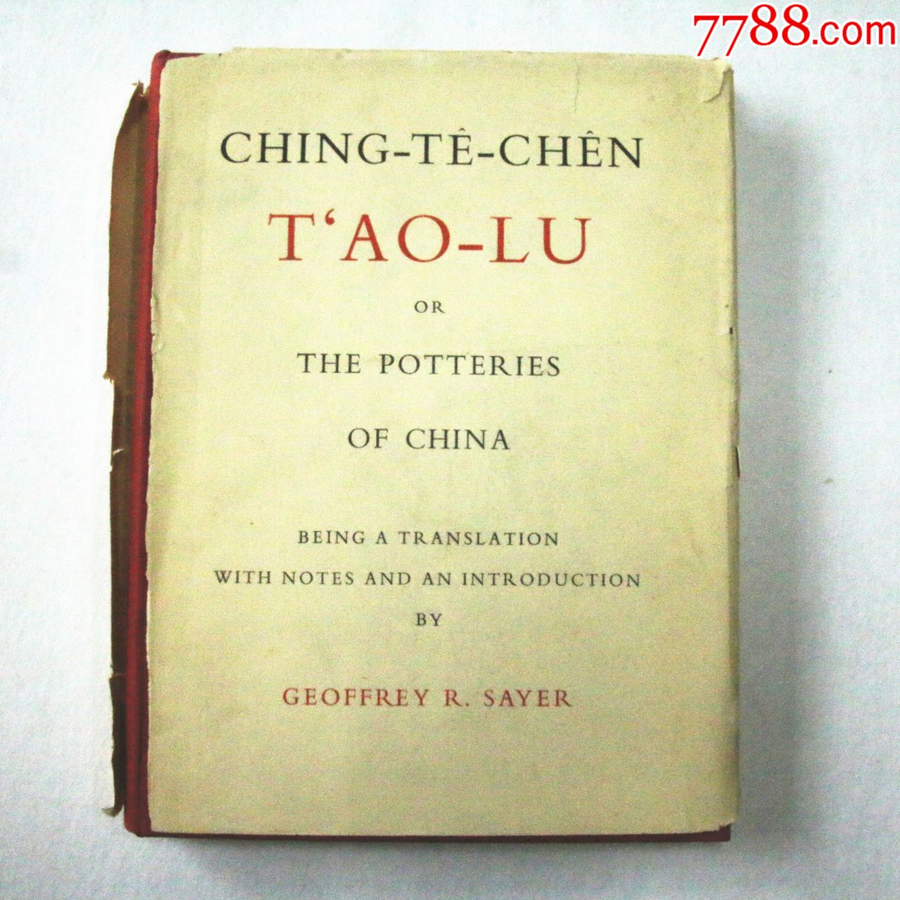 ching-Te-ChenTao-Lu陶录-价格:620元-se73078075-手册/工具书-零售-7788收藏__收藏热线