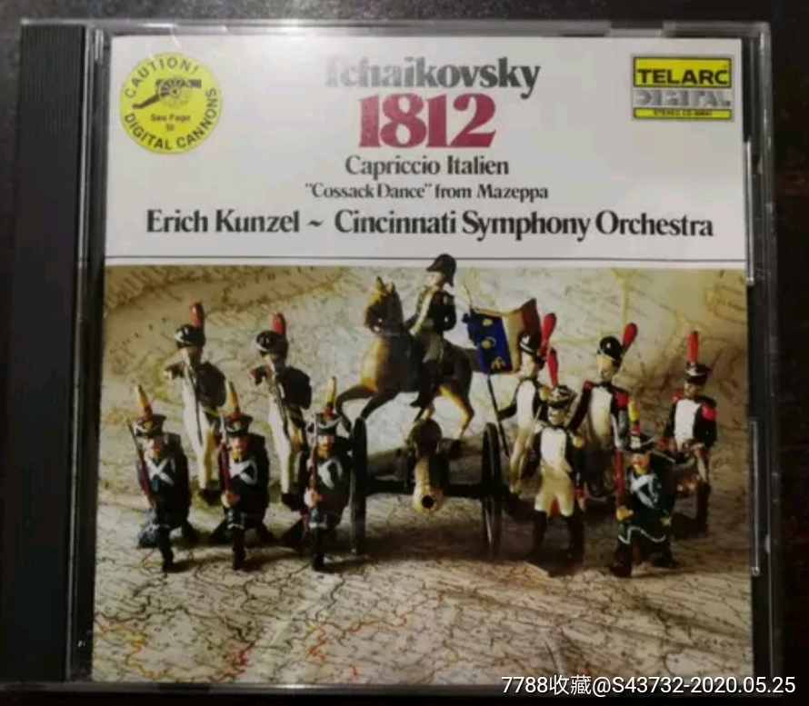 日版松下钢字版TELARC名盘孔泽尔柴可夫斯基1812序曲真炮版！-价格:360元-se73270594-音乐CD-零售-7788收藏__收藏热线