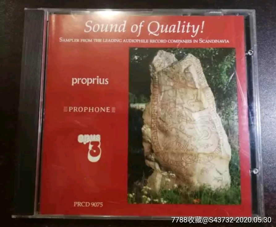 1992年瑞典版/宝牒PROPRIUS/三号工作室_音质之声-价格:350元-se73378712-音乐CD-零售-7788收藏__收藏热线