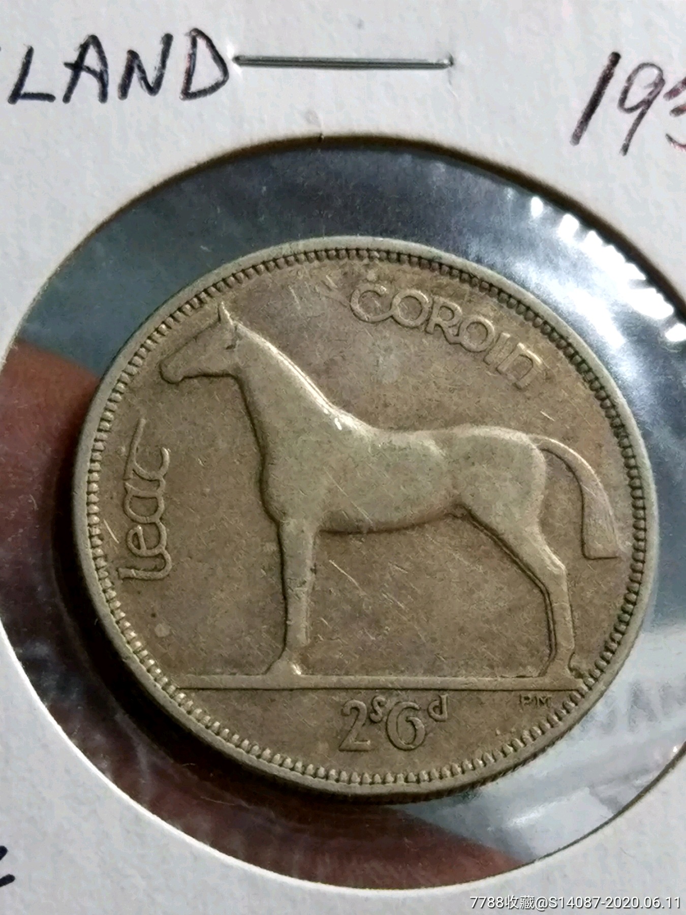 外国银币～1937年爱尔兰-价格:260元-se73632911-外国钱币-零售-7788收藏__收藏热线