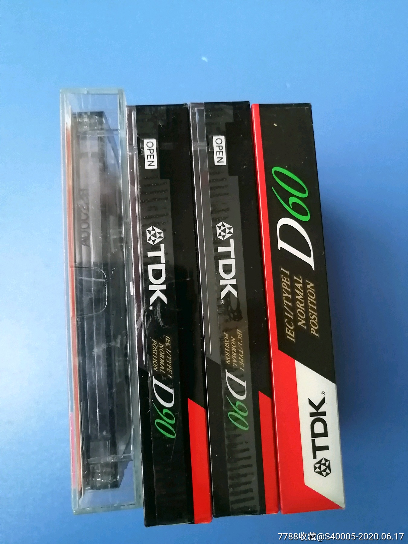 老磁带:日本TDK-D60空白磁带（4盒其中3盒没开封）-价格:200元-se73749331-磁带/卡带-零售-7788收藏__收藏热线
