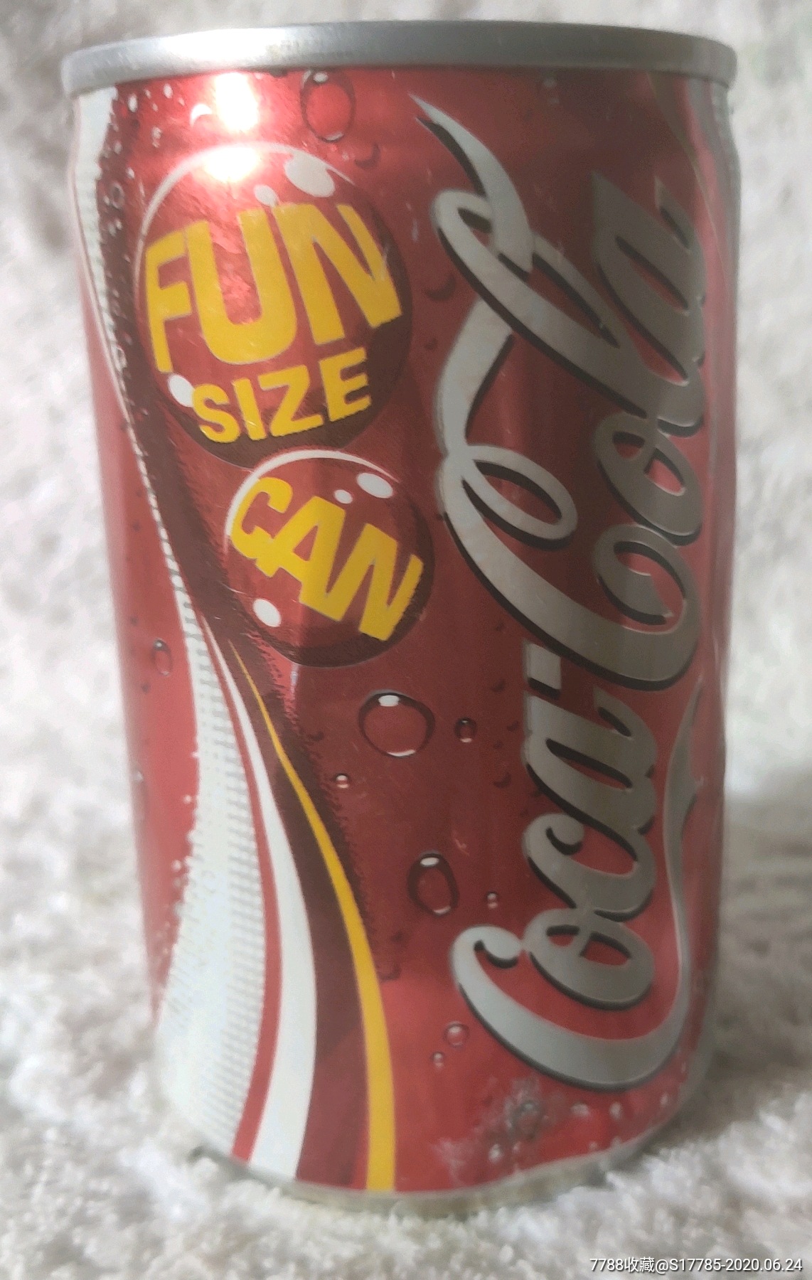 可口可乐易拉（空罐）：无题（产地：不祥）【150毫升】-价格:8元-se73885723-饮料瓶-零售-7788收藏__收藏热线
