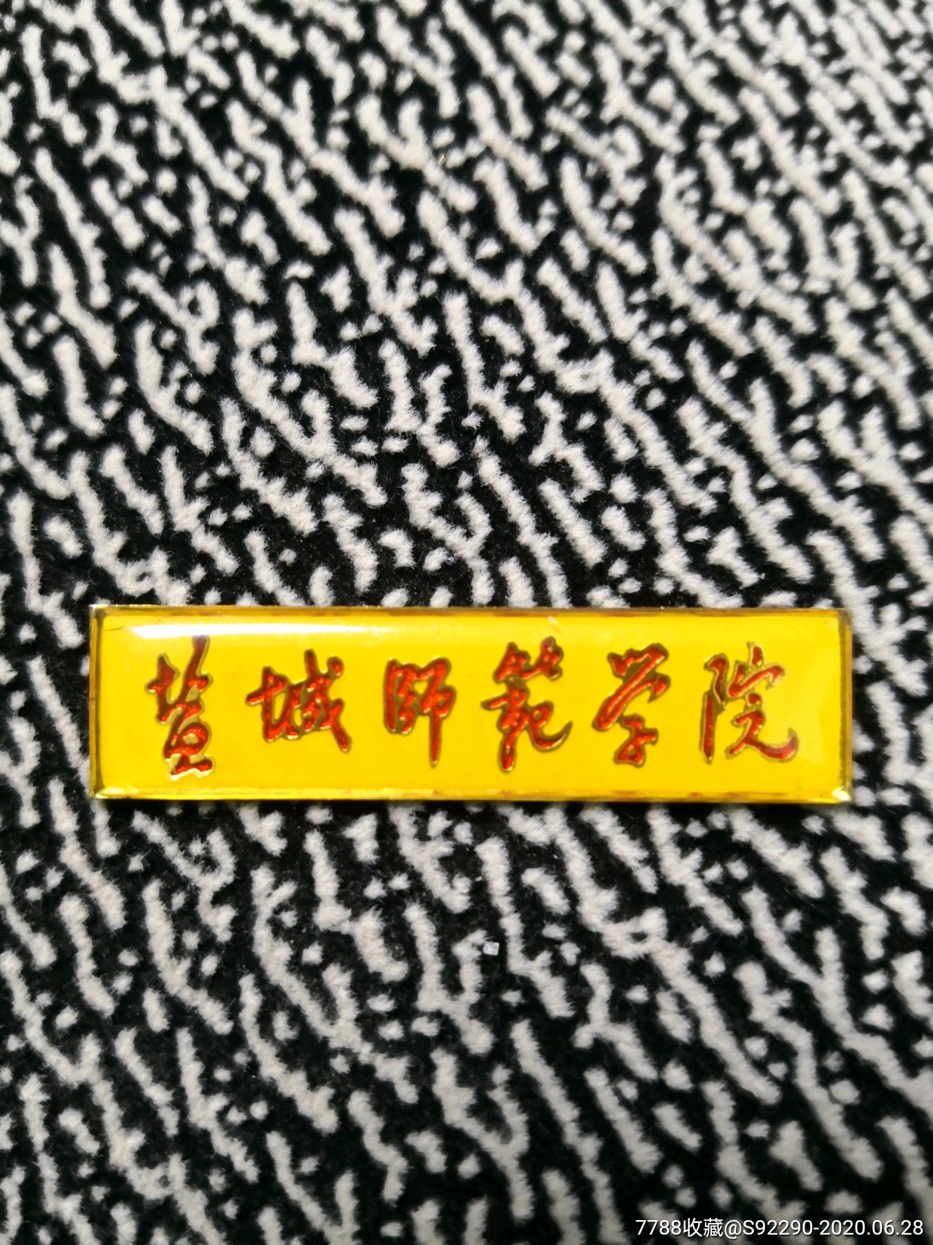 盐城师范学院校徽-价格:30元-se73968050-校徽/毕业章-零售-7788收藏__收藏热线