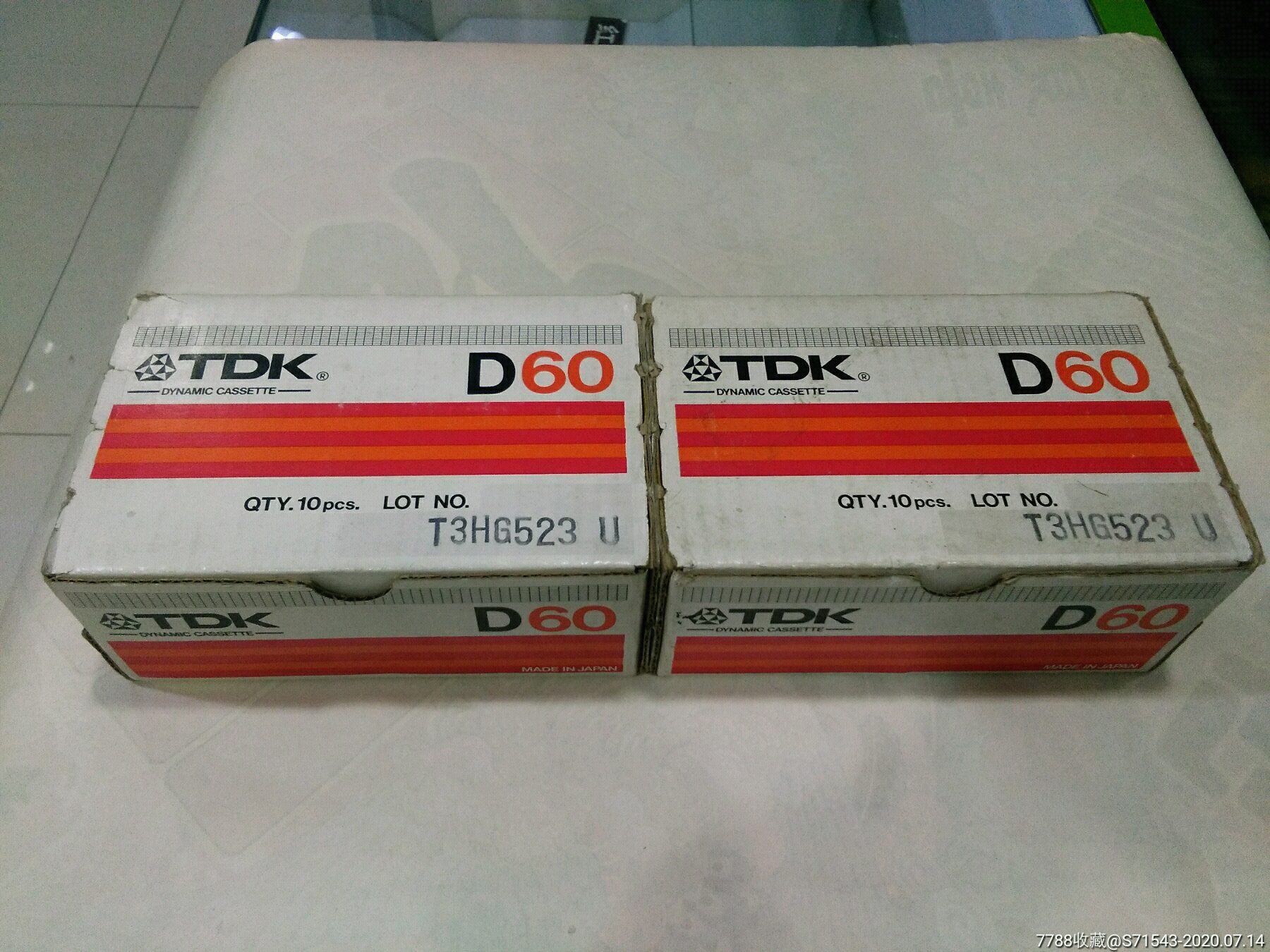 82年TDK－D60空白带20个_磁带/卡带_收藏价格_鉴定交易_7788瓷器网