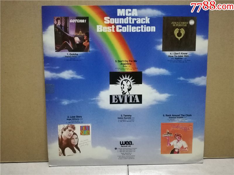 MCA/SOUNDTRACK/BEST/COLLECTION－LP黑胶唱片-价格:40元-se74479135-外语唱片/胶片-零售-7788 ...