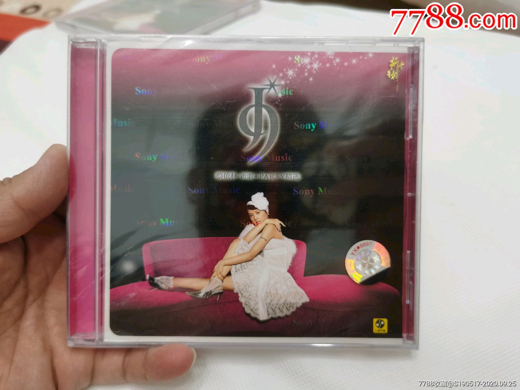 Jolin蔡依林J9party全新内地版首版未拆封CD-价格:200元-se75656375-音乐CD-零售-7788收藏__收藏热线
