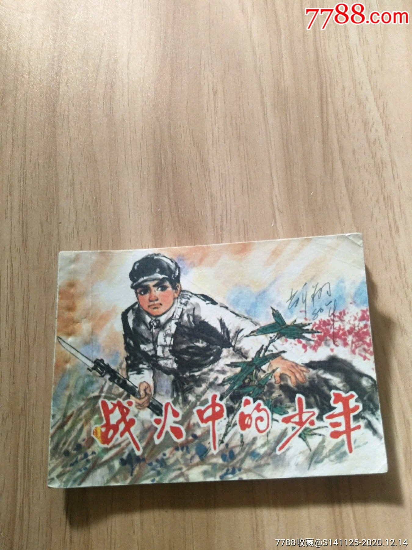 战火中的少年_连环画_柳泉瑞德书斋【7788收藏__收藏热线】