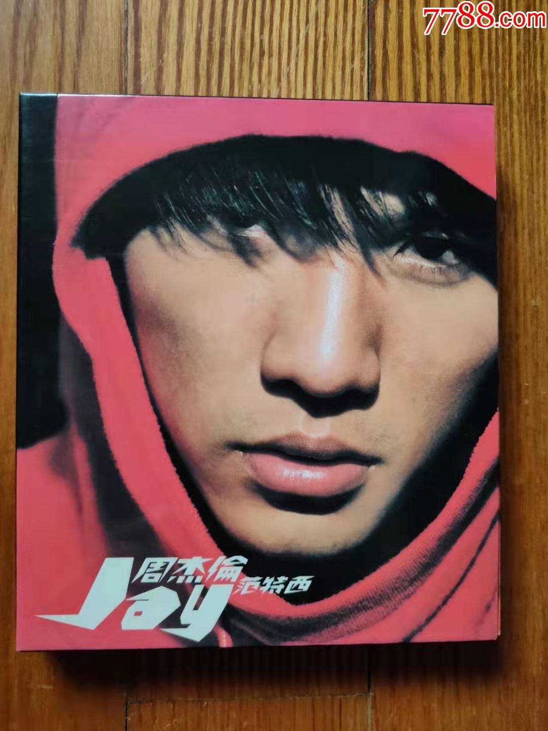 周杰伦-范特西（TW版CD）阿尔法首版~亲笔签名带蓝色小卡-音乐CD-7788音像