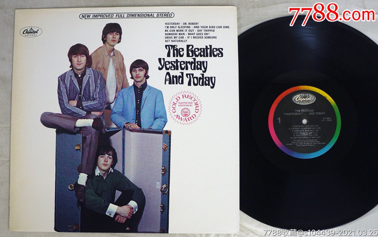 美版，THEBEATLES，YESTERDAYANDTODAY-价格:1111元-se79125250-华语唱片/胶片-零售-7788收藏__收藏热线