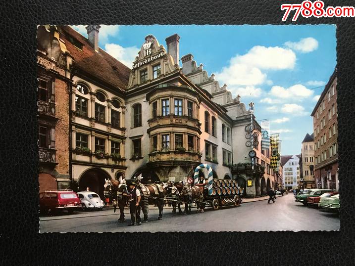 S586外国明信片-德国-慕尼黑-啤酒马车-人文-价格:15元-se80468366-明信片/邮资片-零售-7788收藏__收藏热线