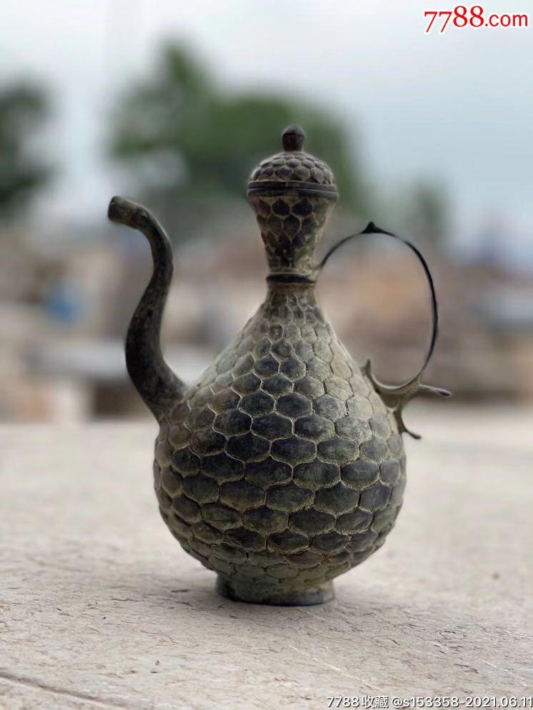 下乡偶的铜制水壶，_其他生活用具_盛世古玩古典家具店【7788收藏__收藏热线】