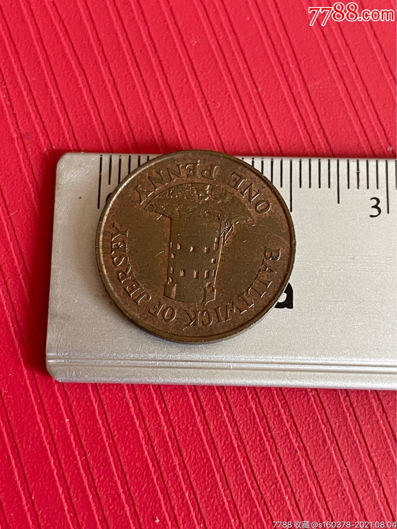 1987年泽西岛硬币1便士直径20mm外国硬币-价格:2元-se81823947-外国钱币-零售-7788收藏__收藏热线