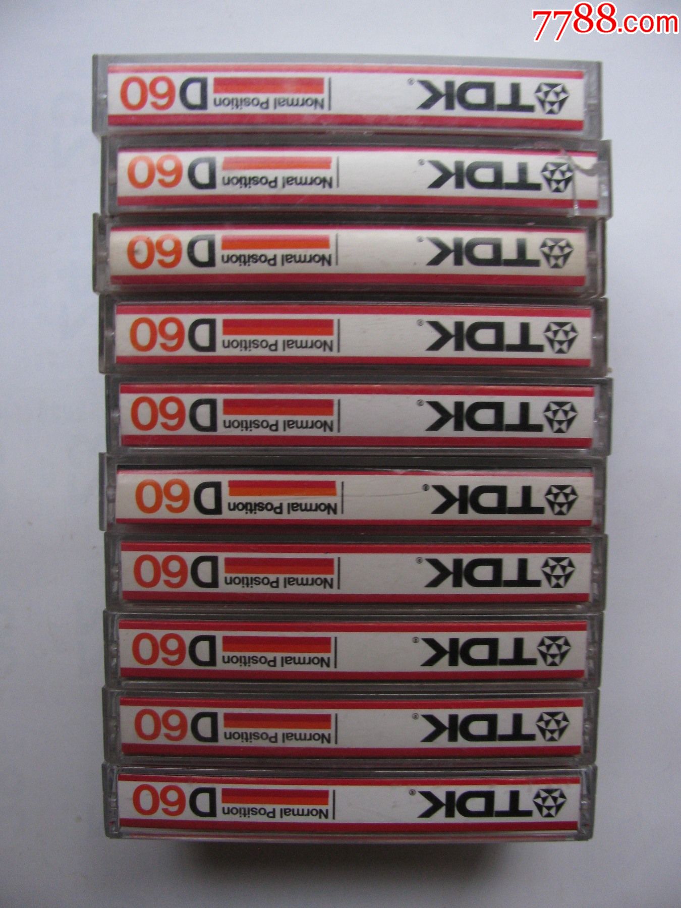 正装空白带【TDK-D60】10小盒（1982版）-价格:50元-se82367738-磁带/卡带-零售-7788收藏__收藏热线
