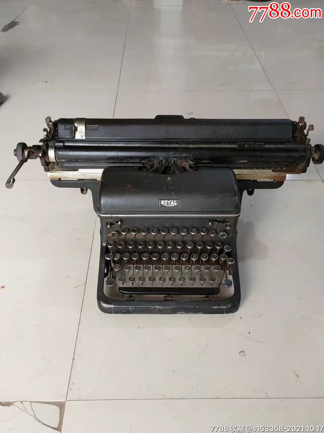 二战时期美国“ROYAL”牌打字机，-价格:2880元-se83206776-打字机-零售-7788收藏__收藏热线