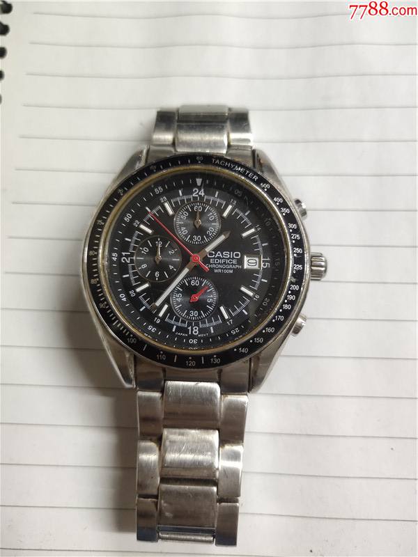 Casio卡西欧Edifice金属2328系列型号EF-503男士电子石英表-价格:350元-se83699619-手表/腕表-零售-7788 ...