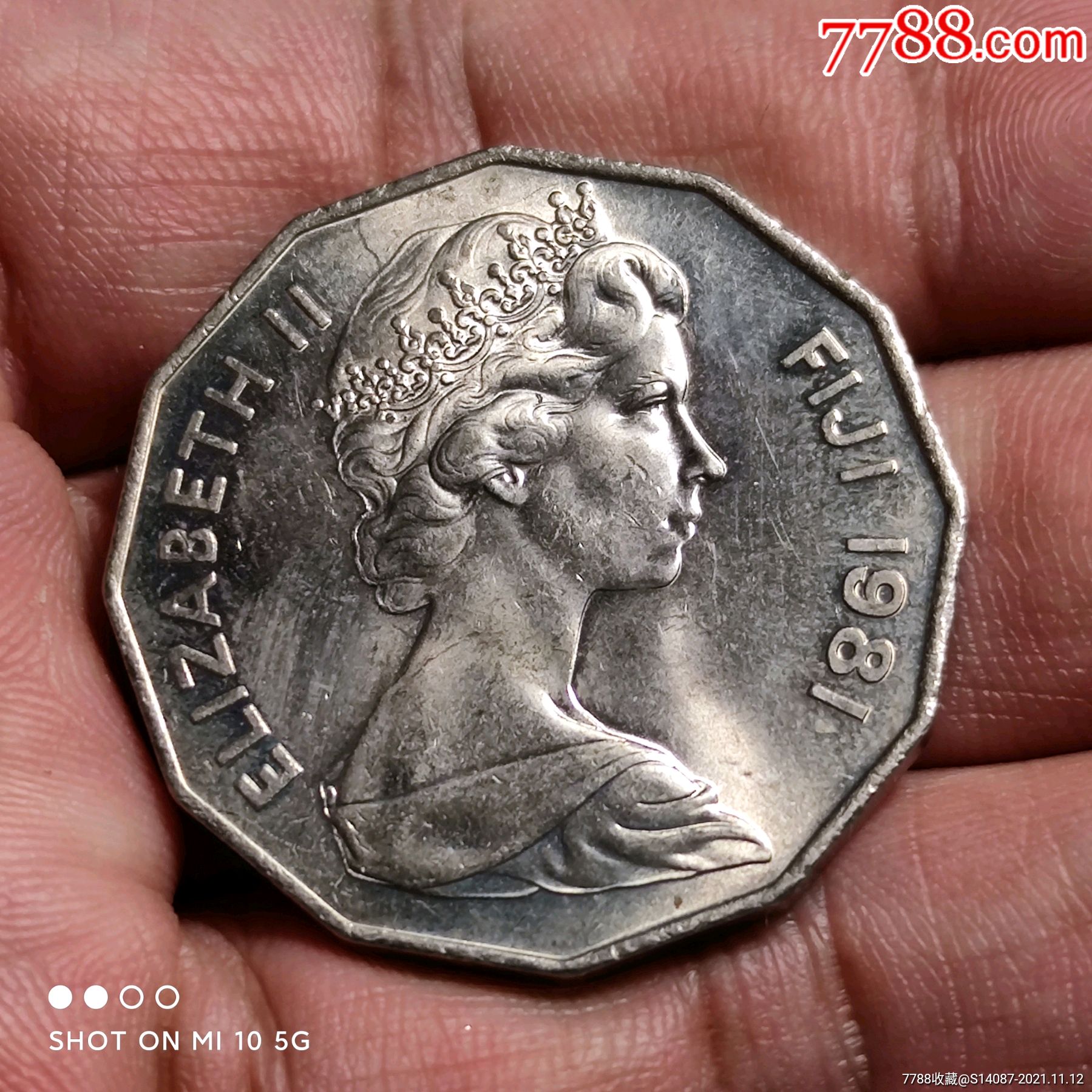 外币～1981年斐济50分-价格:15元-se83714677-外国钱币-零售-7788收藏__收藏热线