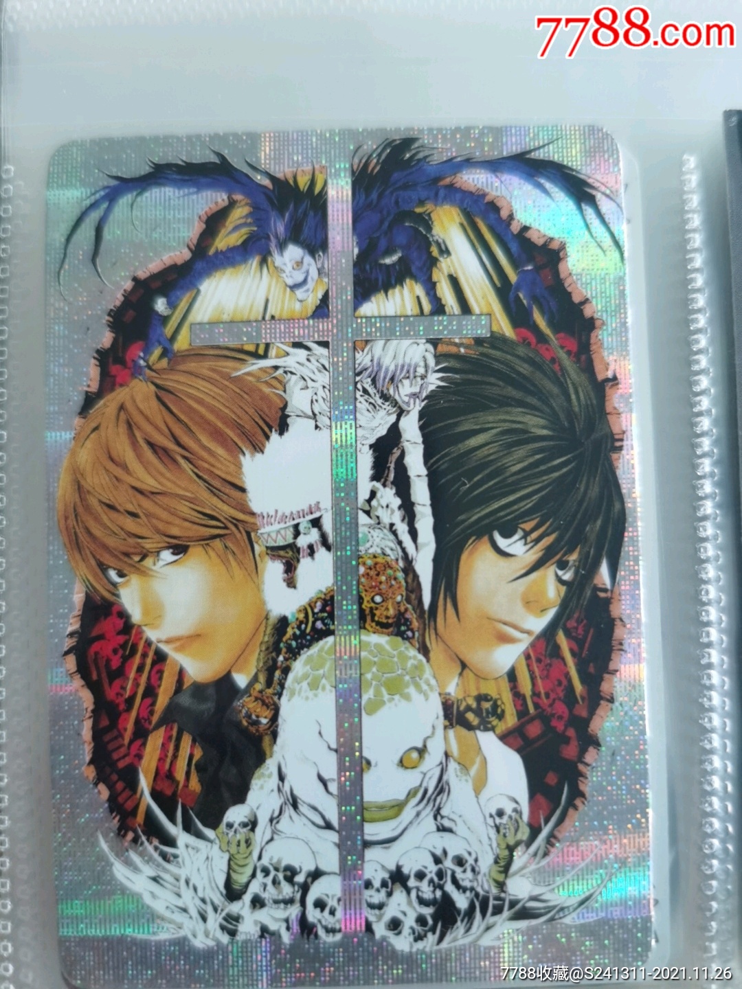 动漫卡片★死亡笔记-价格:20元-se83974901-动漫卡牌-零售-7788收藏__收藏热线