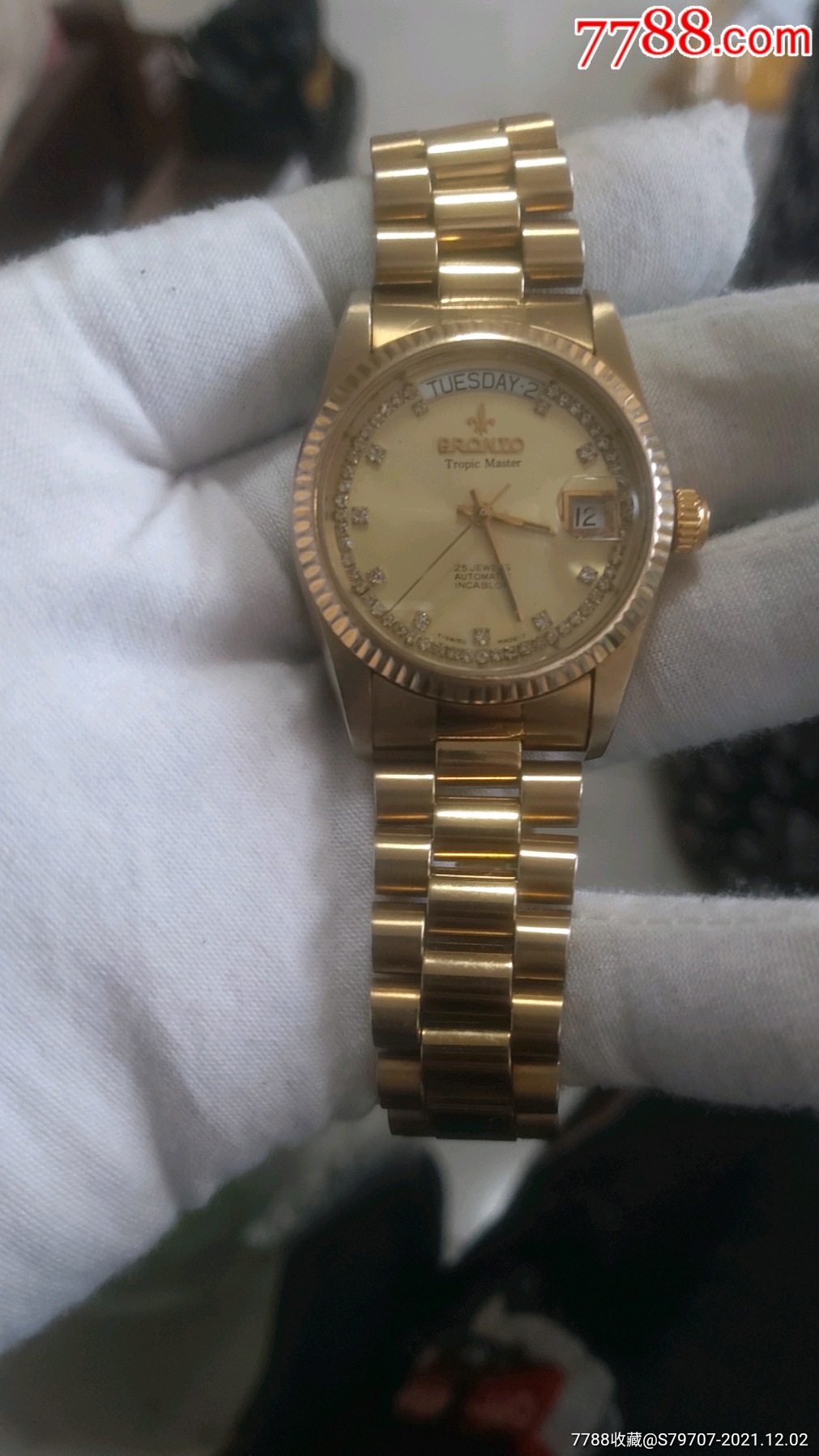 瑞士原装正品百浪多钛金男表_手表/腕表_以表会友【7788收藏__收藏热线】