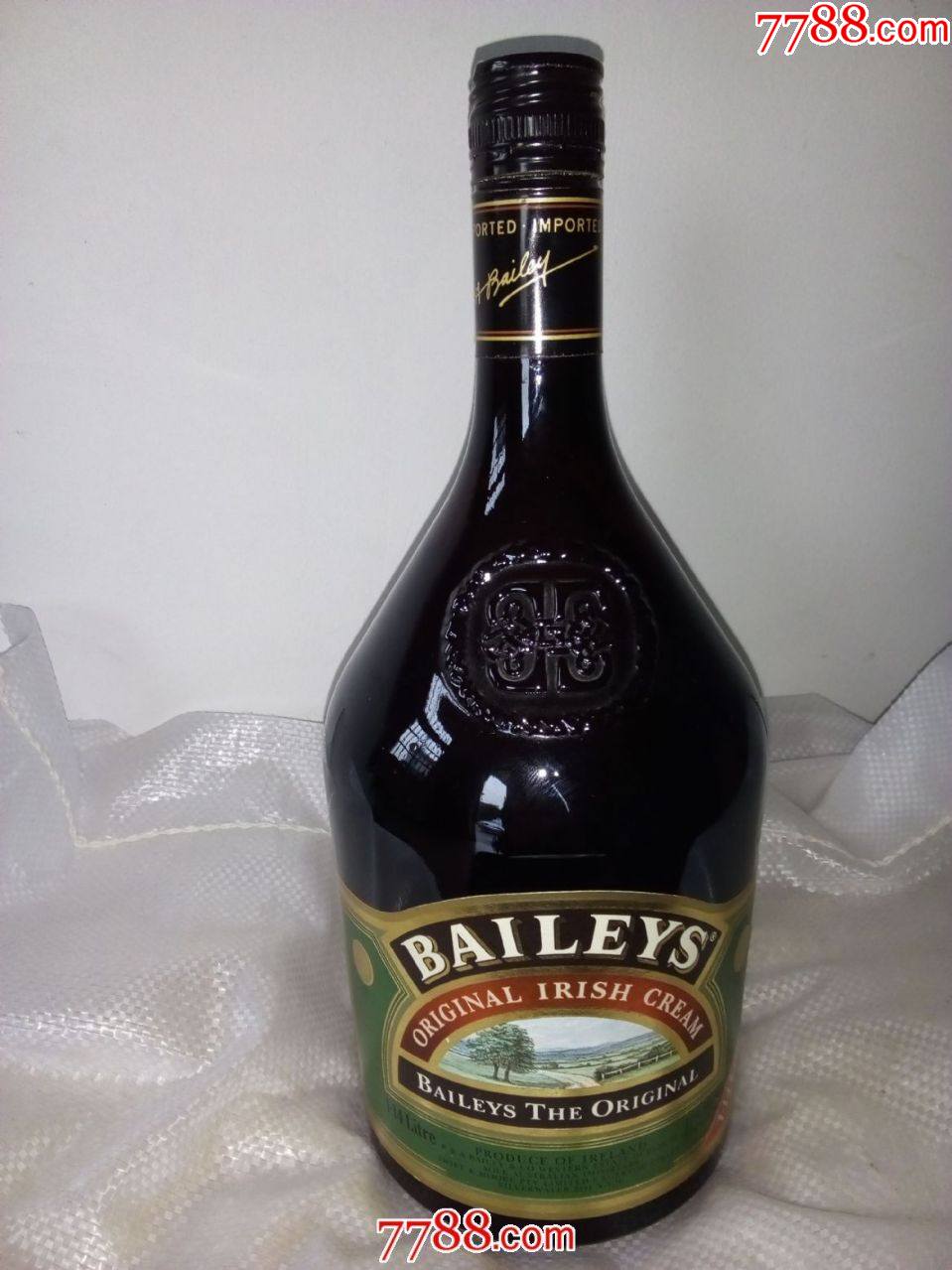90年代产签名版 百利甜酒”（英文名：baileys174）洋酒一瓶老酒收藏明晶阁【7788收藏收藏热线】