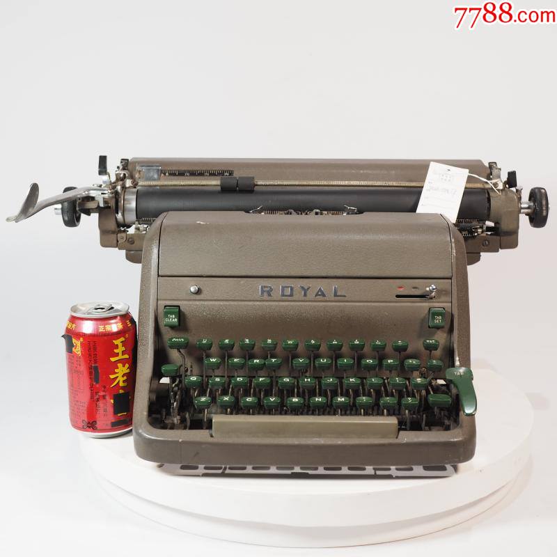 西洋古董美国Royal机械老式英文打字机印刷怀旧装饰咖啡馆摆件-价格:1588元-se85692938-打字机-零售-7788收藏__收藏热线