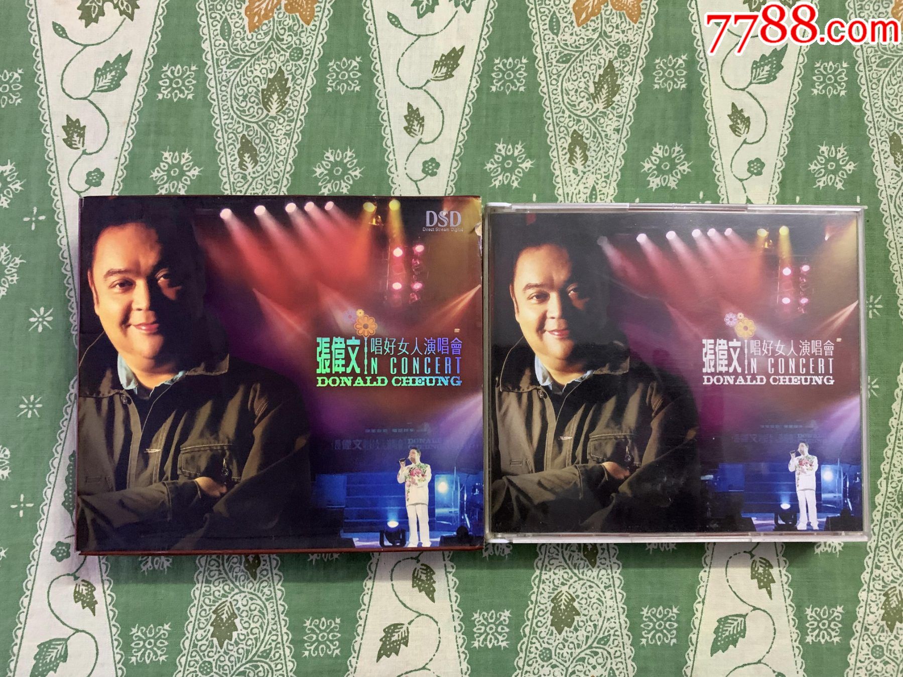 《张伟文唱好女人演唱会》》香港原装正版2CD+VCD_音乐CD_乐韵唱片【7788收藏__收藏热线】