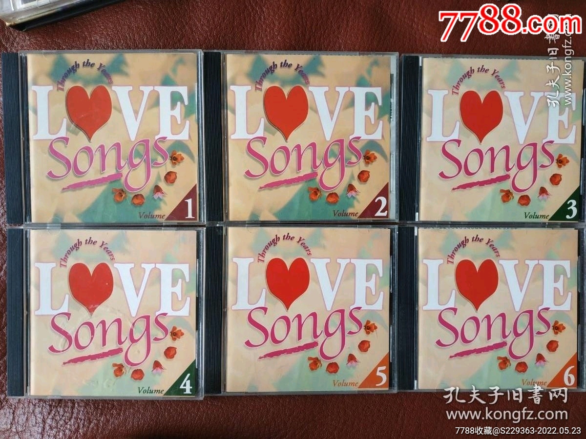 这些年来的情歌LoveSongsThroughtheYears（6CD-价格:60元-se87258396-音乐CD-零售-7788收藏__收藏热线