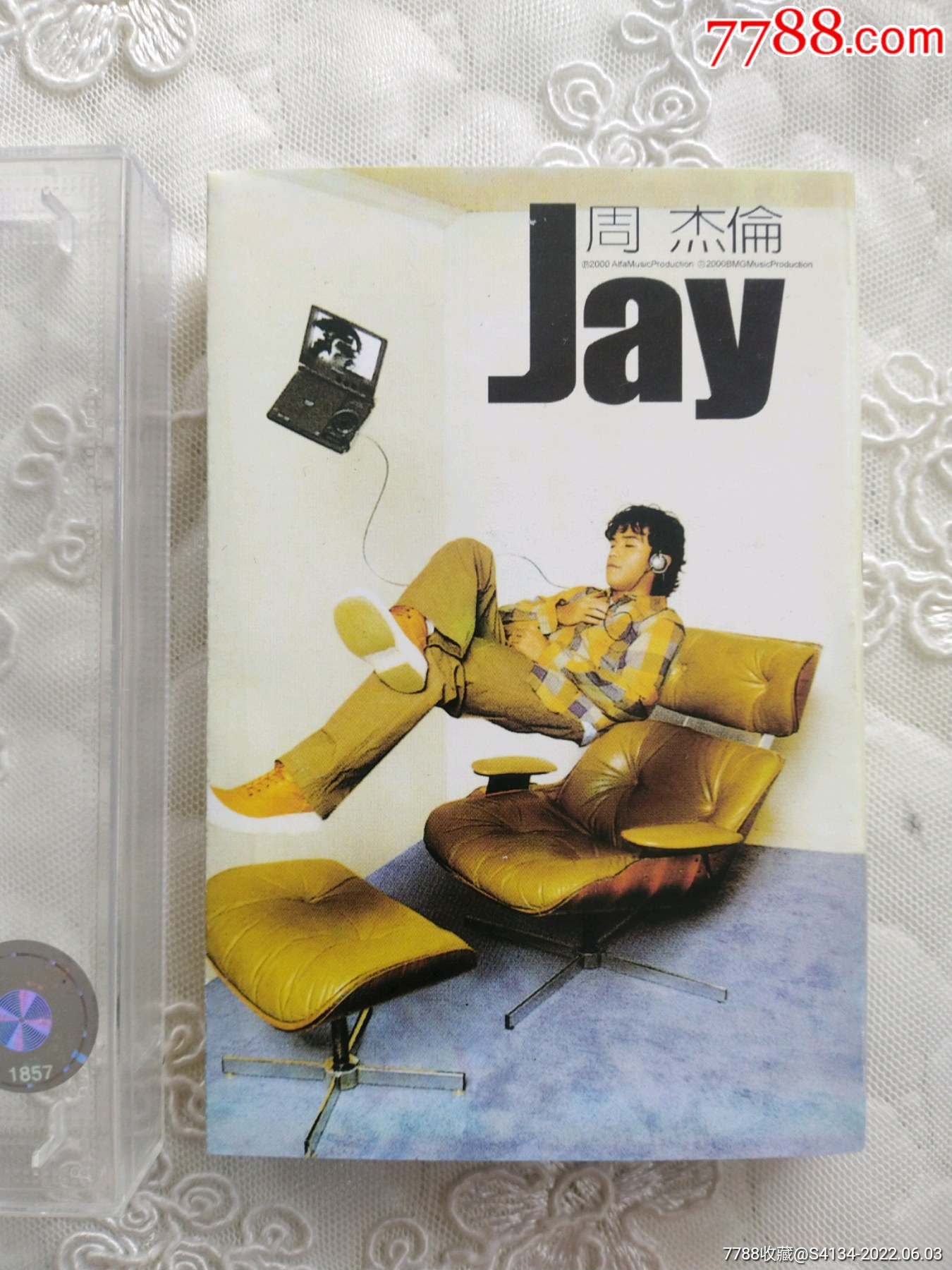 磁带，周杰伦《JAY》，BMG有限公司提供版权，2001年上海音像公司出版发行。-价格:88元-se87457974-磁带/卡带-零售-7788收藏__收藏热线