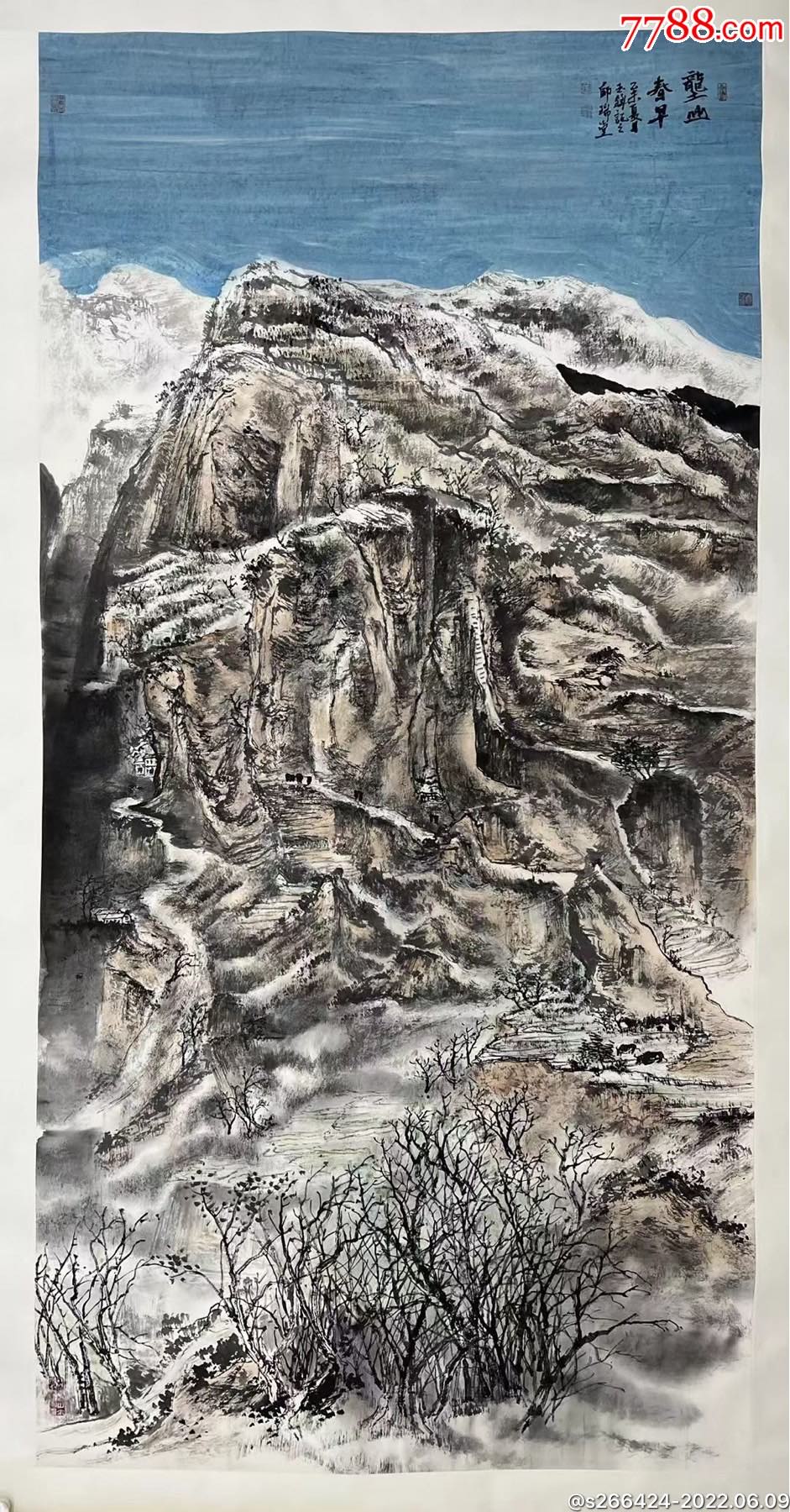 张玉峰-价格:7500元-se87571009-山水国画原作-零售-7788收藏__收藏热线