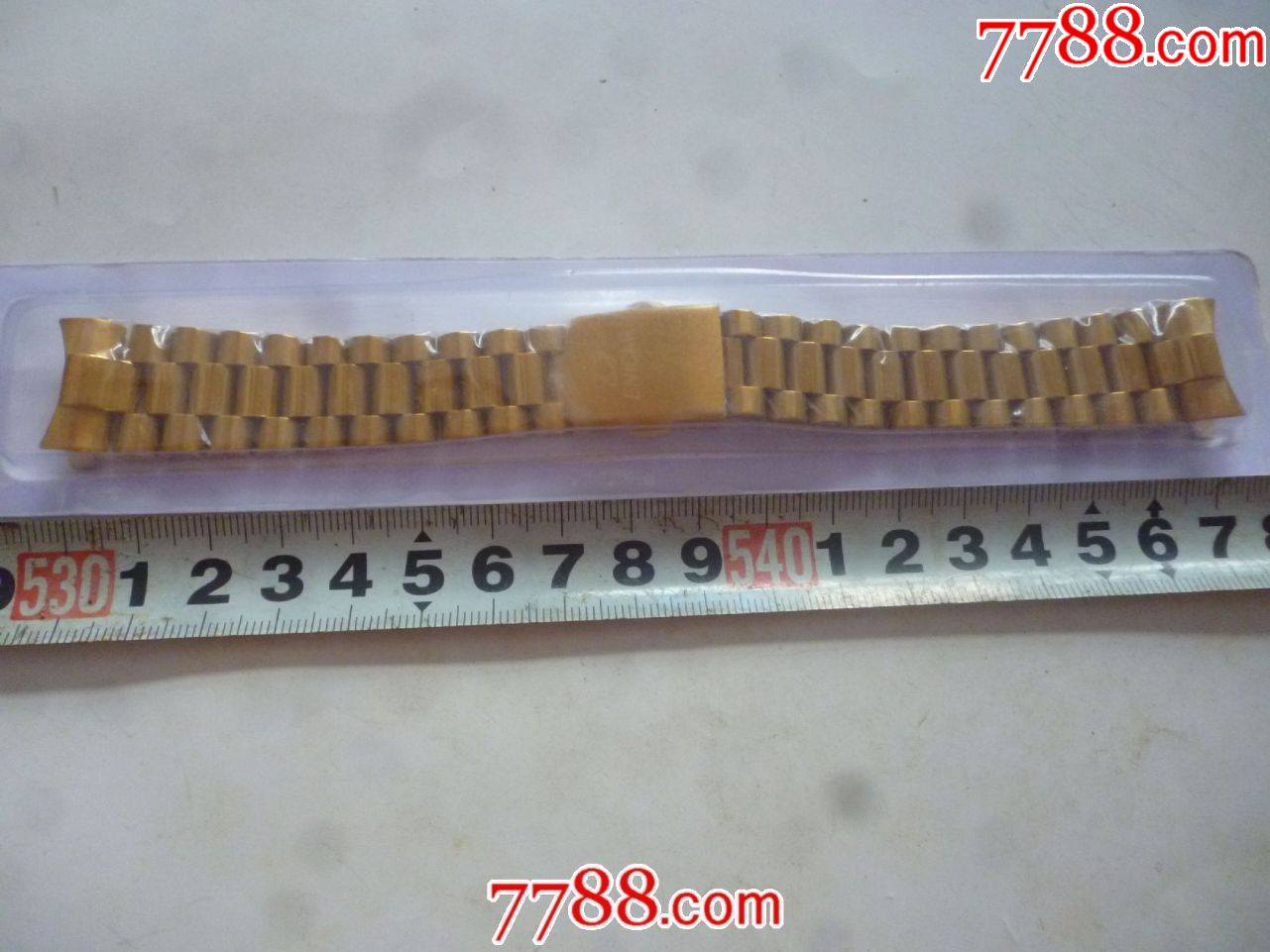 高级不锈钢实芯系列\镀金【英纳格】-【20MM\弯接头】精美甲级男士古董老表带！-价格:128元-se88359293-表带/表链-零售-7788收藏__收藏热线