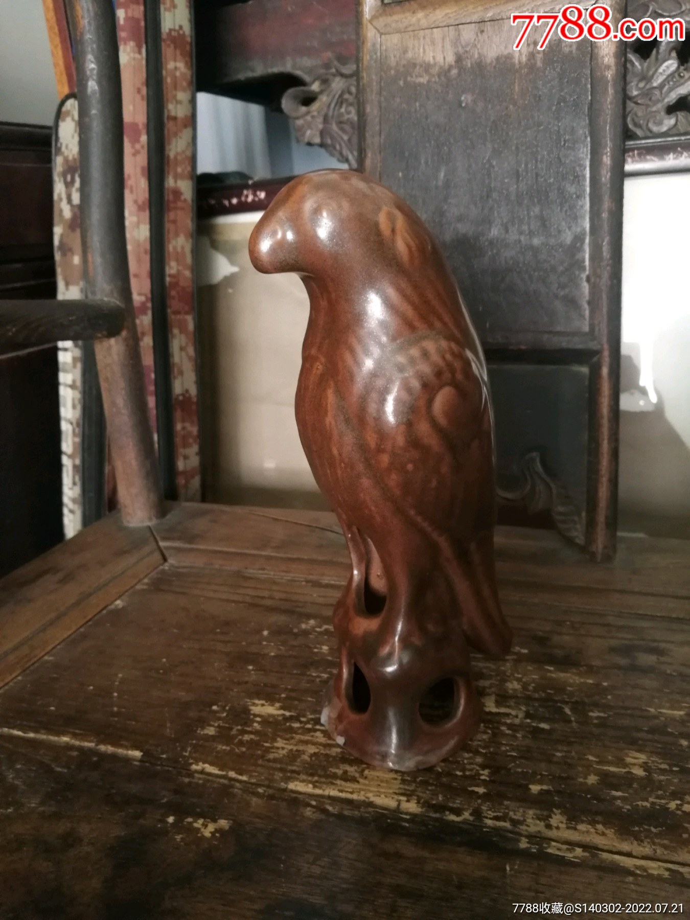 567摆件_红釉瓷_我是怀旧的人【7788收藏__收藏热线】